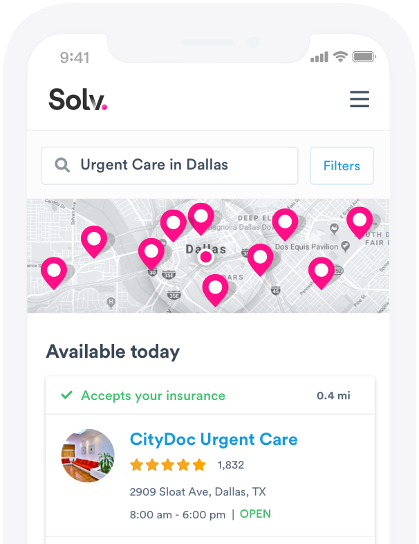 Solv: Instantly Book Same-Day Appointments With Great Doctors